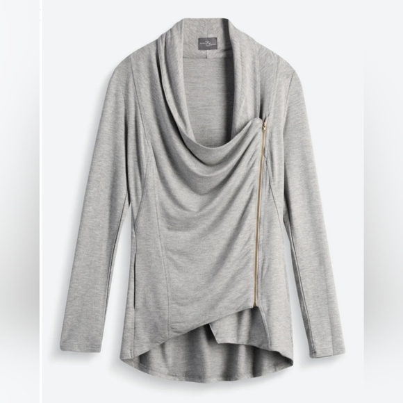 Market & Spruce | Sweaters | Market And Spruce Grey Long Sleeve ...